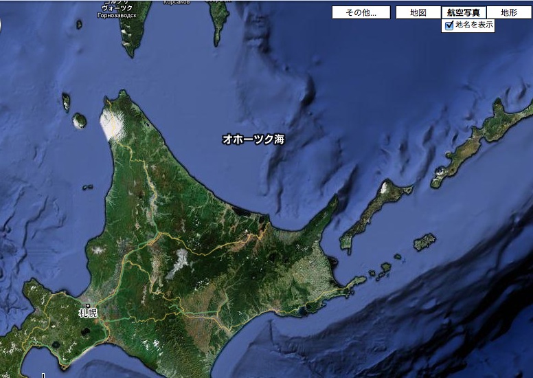 北海道MAP | ダイビングと海の総合サイト・オーシャナ